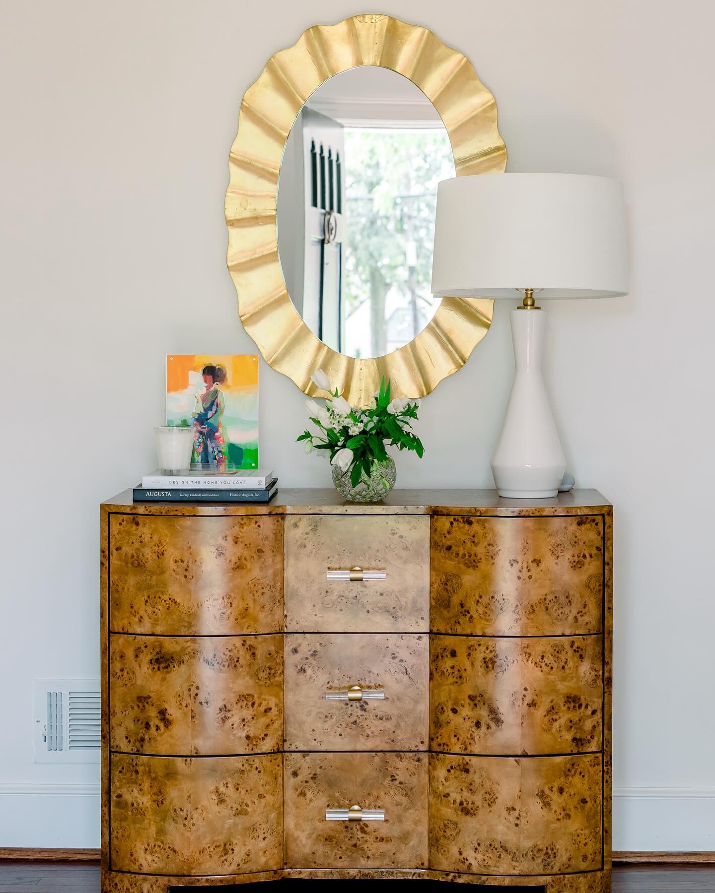 Lara Oval Mirror – Domaine Furnishings & Design - Calgary