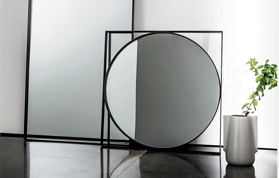 Visual Round Mirror – Domaine Furnishings & Design - Calgary